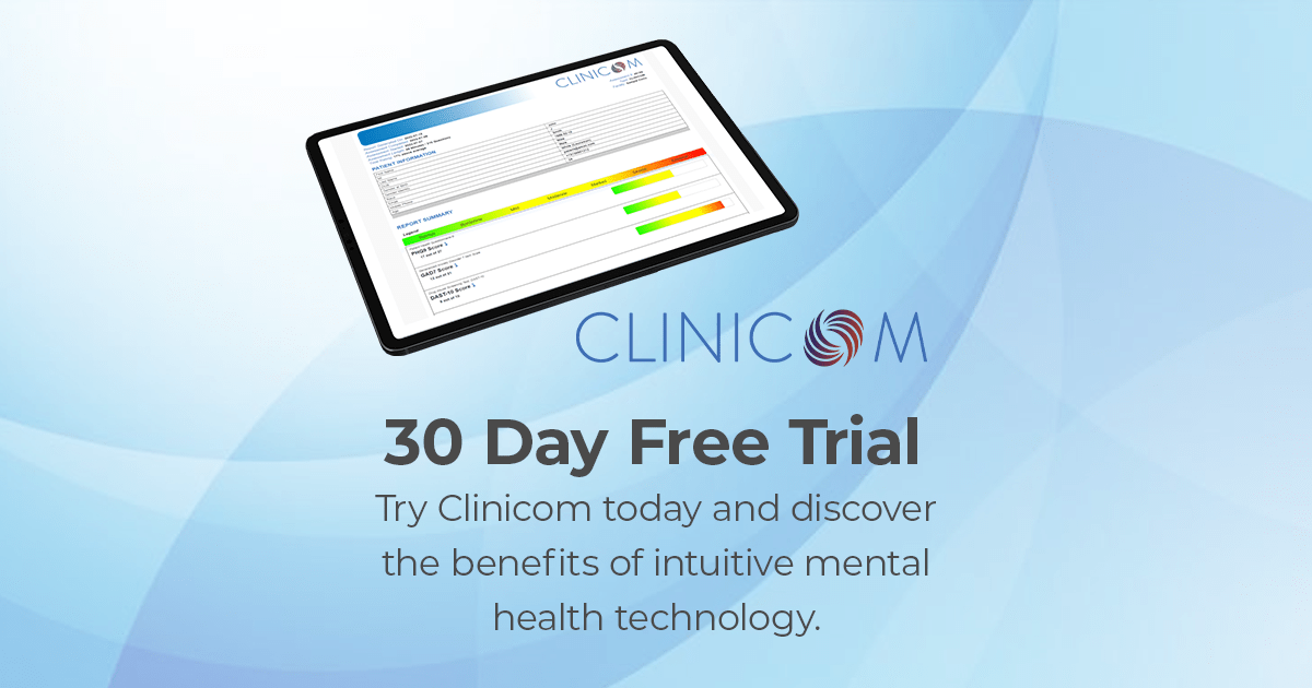Clinicom Mental Health Assessment Software