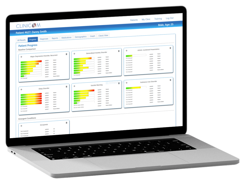 Clinicom Mental Health Assessment Software